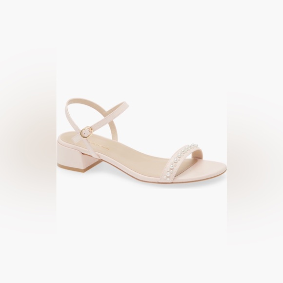 Stuart Weitzman | Shoes | Stuart Weitzman Dancer Faux Pearl Sandal ...